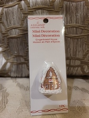 Ashland Christmas Noel Mini Decorations Candy House | eBay
