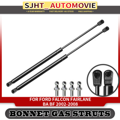 One Pair Bonnet Gas Struts for Ford Falcon Fairlane BA BF 02-08 FPV XR6 ...