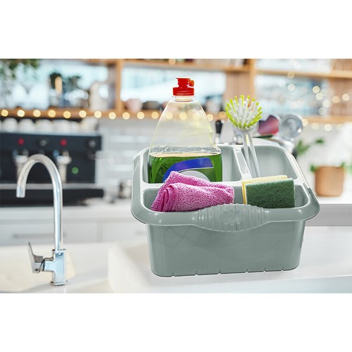 Large Kitchen Sink Tidy Washing Up Utensils Drainer Caddy Organiser ...
