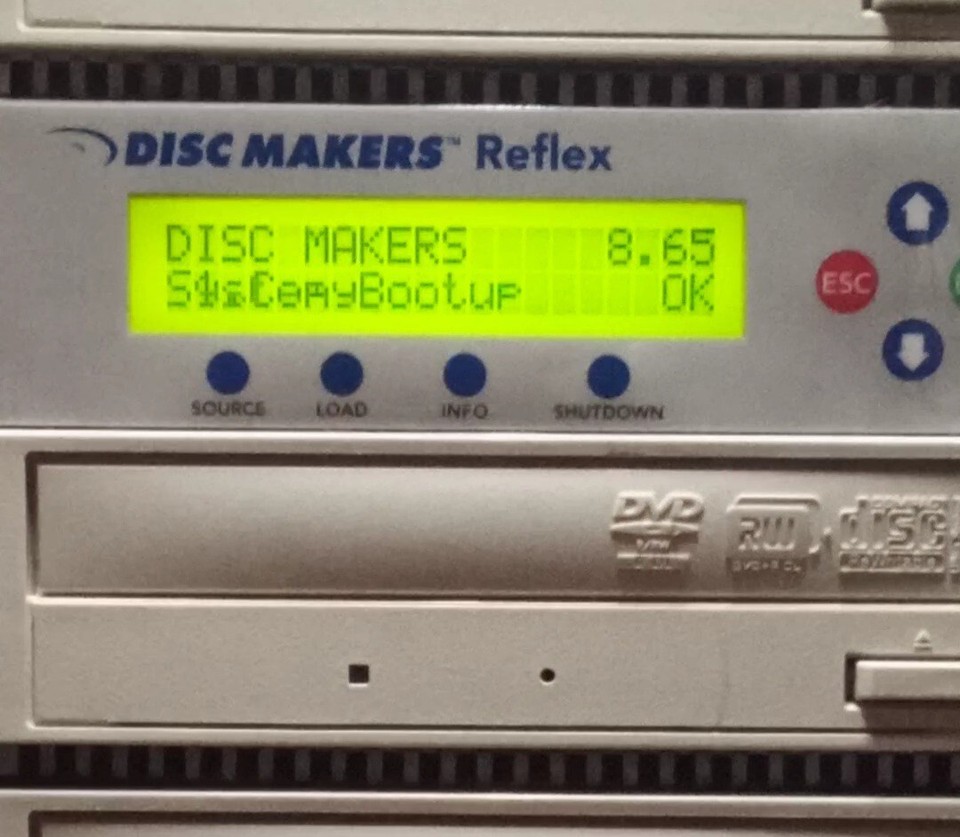 NEC DISC MAKERS REFLEX-10 CD/DVD DUPLICATOR TOWER -DUP010-00053 | eBay