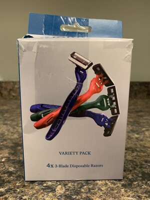 Harry's Men's Disposable Razors 3Blade Razors Multi-Color Variety 4ct ...