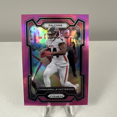 Cordarrelle Patterson 2023 Panini Prizm Pink Parallel #12 Atlanta ...