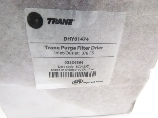Trane Purge Filter Drier DHY01474 * for sale online | eBay