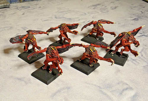 Warhammer Fantasy Daemons Chaos Furies - TOW AOS WH40K Metal OOP Rare ...