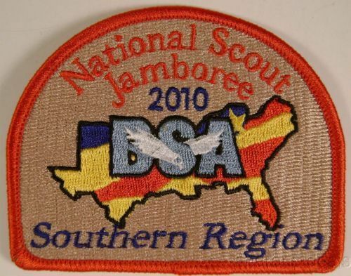 Boy Scouts Official 2010 National Jamboree Southern Region Emblem Patch ...