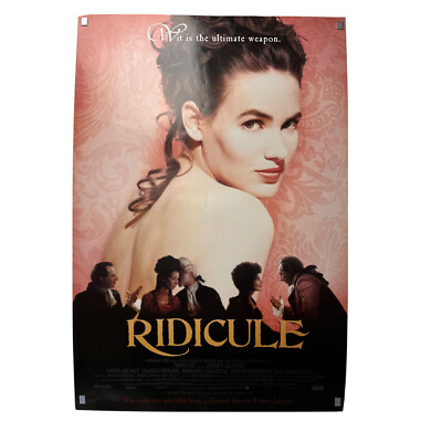 RIDICULE Original MOVIE POSTER FANNY ARDANT CHARLES BERLING 27x40 ...
