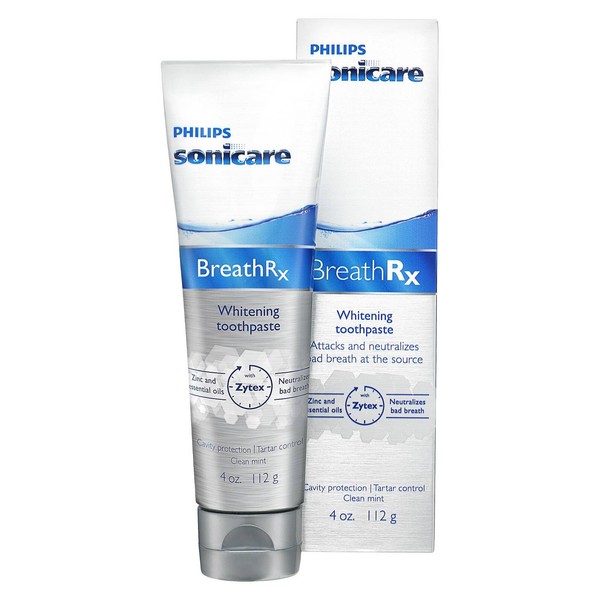 Philips Sonicare BreathRx Whitening Toothpaste 4oz for sale online | eBay