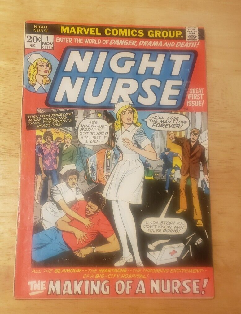 Night Nurse #1 (Marvel 1972) 1st App Linda Carter--Night Nurse! | eBay