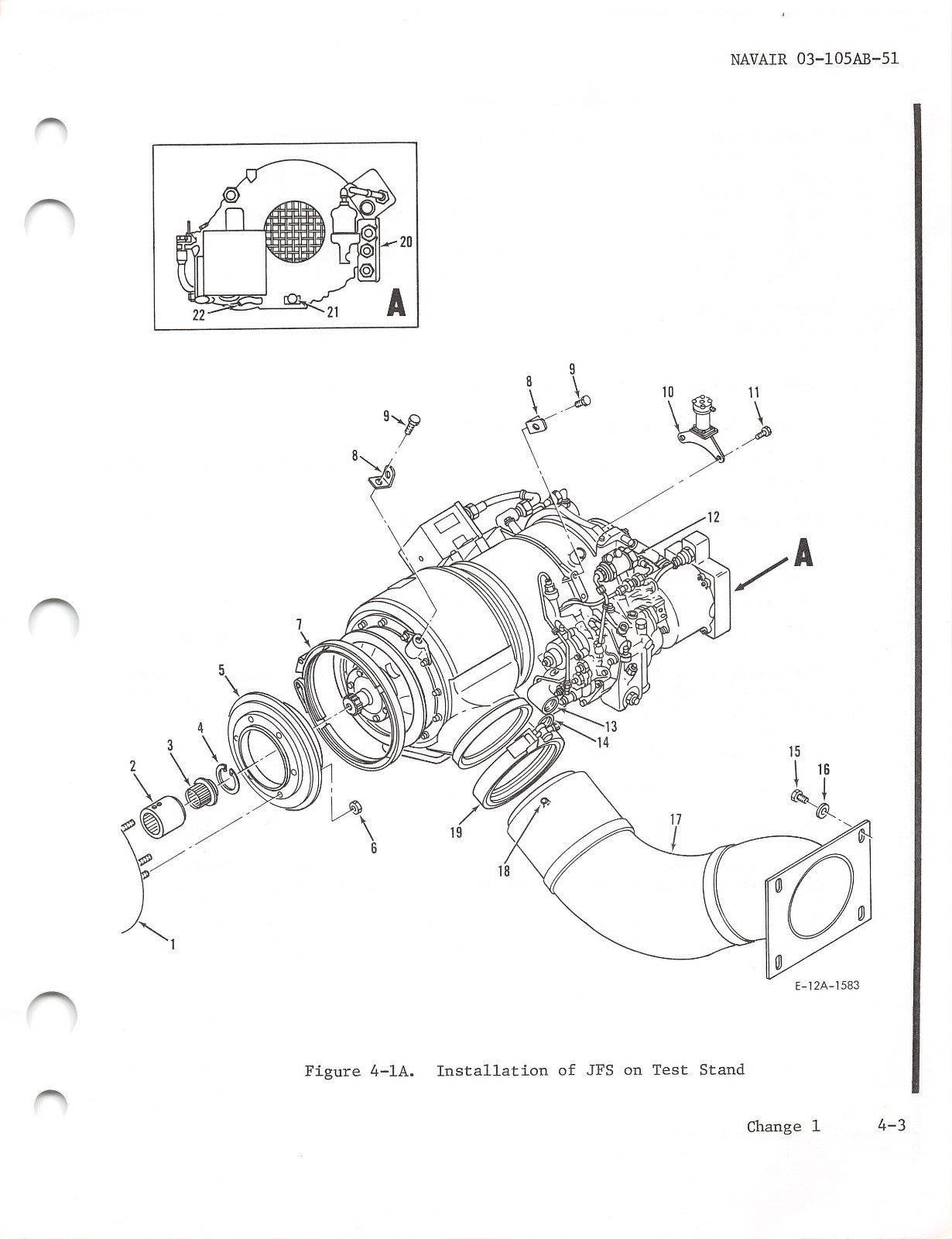 A-4M "Skyhawk" Jet Fuel Starter (JFS) (J52-P-408) Maint Manual Flight ...