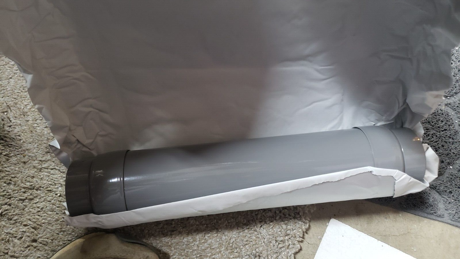 NEW Busch Pump Silencer (coated) 1-1/2" 1.5 in # 0562.911.528 for 0947. ...