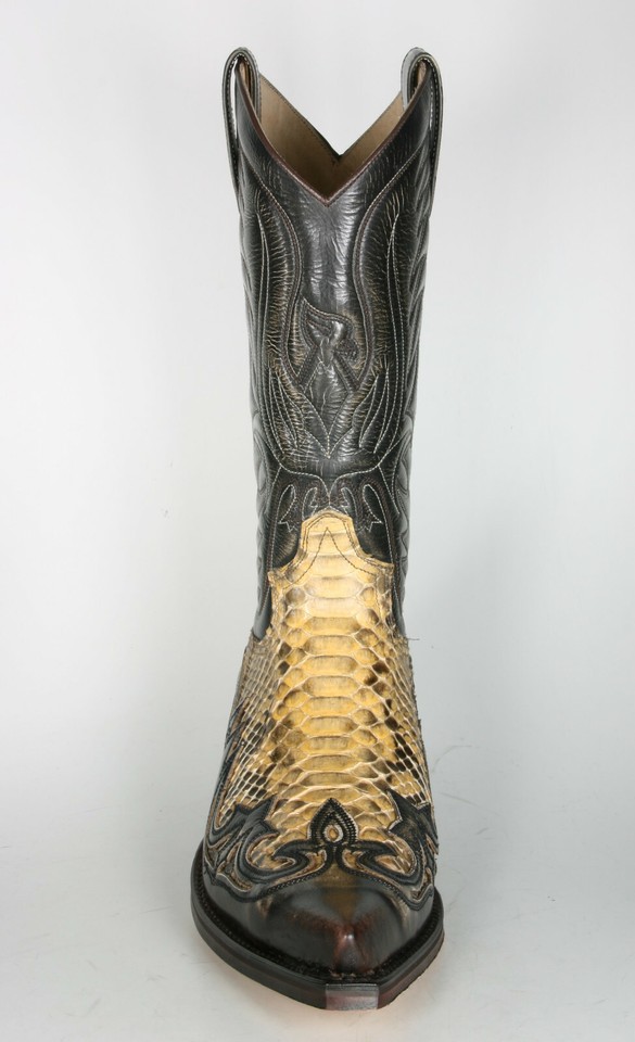 3241 Sendra Boots Cowboystiefel IBIZA Denver 075 Tierra Python Panizo ...