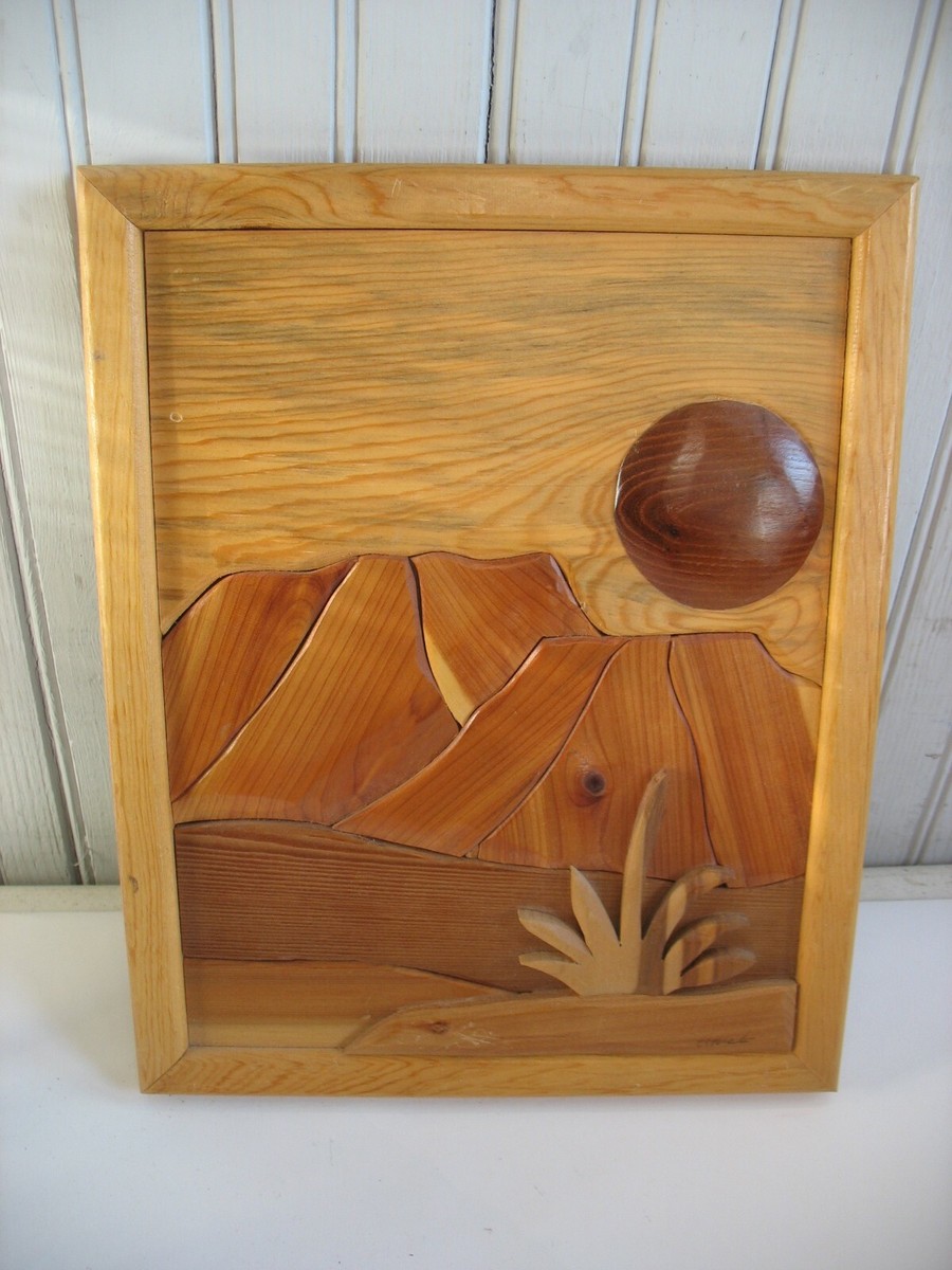 Natural Art Wood Plaques