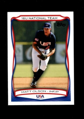 50 Count Matt Olson 2010 Topps USA Rookie RC Mint | eBay