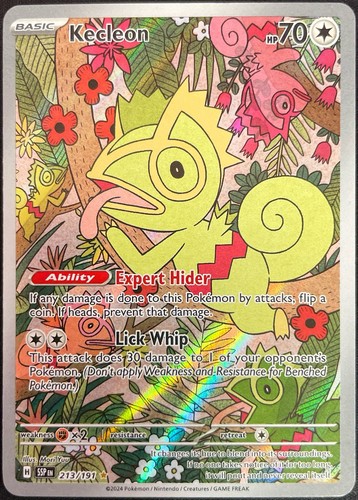 Kecleon 213/191 Illustration Rare Mint Condition- S&V Surging Sparks | eBay