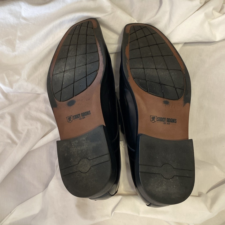 Size 13 Black Stacy Adams Leather Dress Shoes | eBay