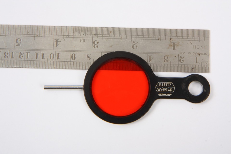 Leitz Wetzlar Red Safety Filter Leica Focomat 1c, Darkroom Enlarger ...
