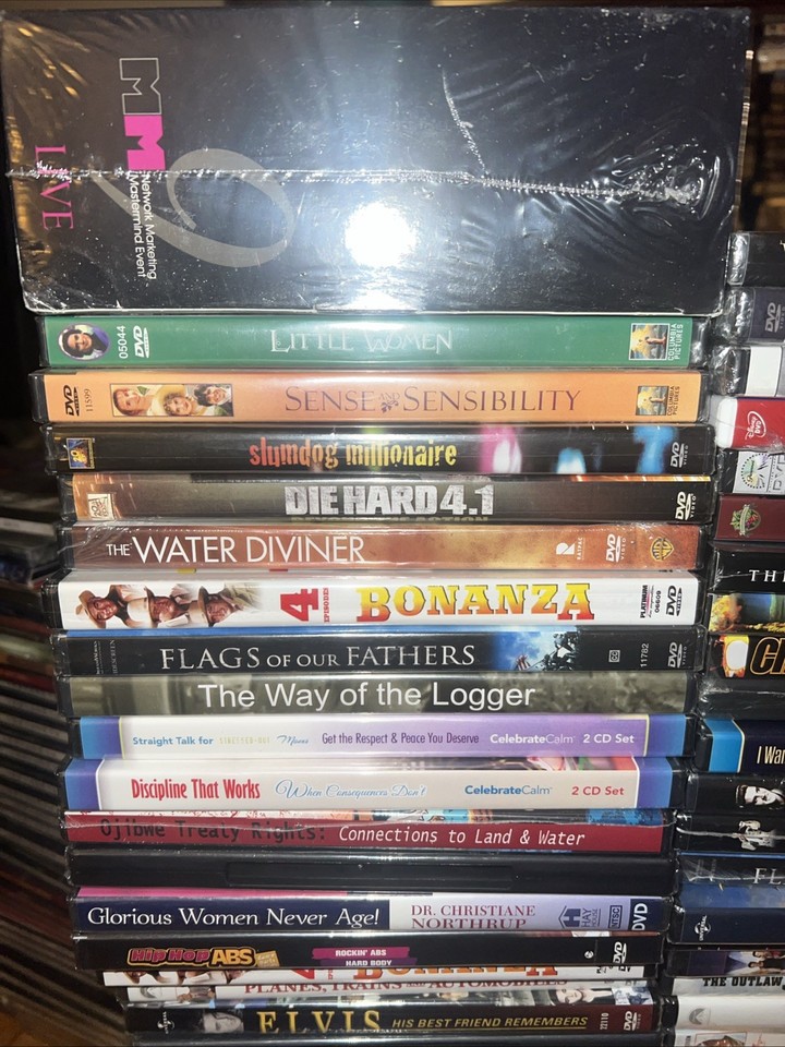 Lot Of 75 DVDs -Brand New -Factory Sealed- Comedy Drama Action Romance ...