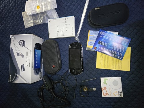 Sony Original PSP-1001 USA Console in Box WORKING TESTED EXTRAS | eBay