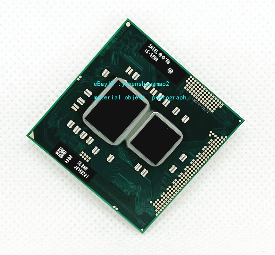 Intel Core i5-520M i5-540M i5-560M i5-580M 3M dual-core G1 Notebook ...