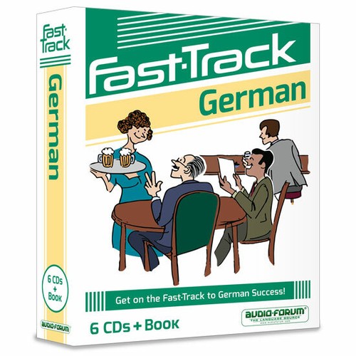 Fast-Track German (6 CDs/Book) by Audio Forum - *NEW in BOX* | eBay