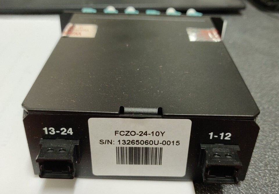 PANDUIT FCZO-24-10Y Opticom LC Cassette 12x LC duplex adapters to 2x ...