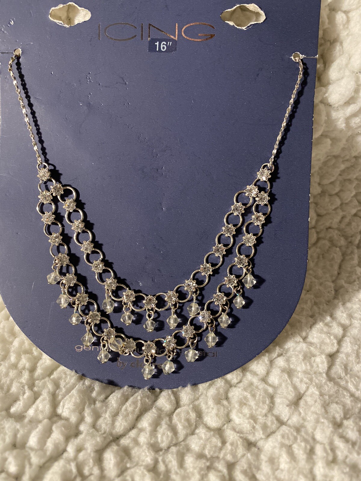 Icing By Claire’s 16” Genuine Austrian Crystal Necklace | eBay