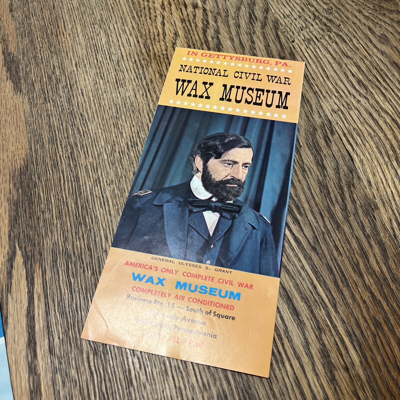 VTG Lot of 3 pamphlets brochure CIVIL WAR WAX MUSEUM, Natural Chimneys ...