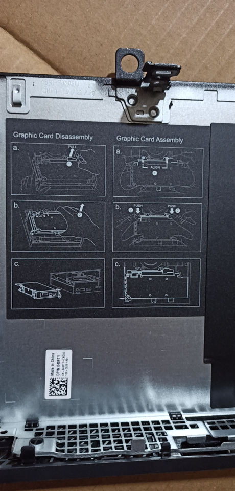 DELL Optiplex 7090 MFF CASE DGPU PCIE Micro Shell CHASSIS PANEL DP+DP ...