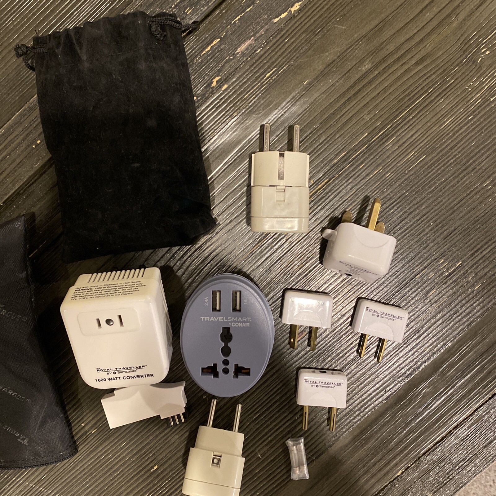 SAMSONITE 1600 Watt Converter Adapter Kit Royal Traveller & More Lot | eBay