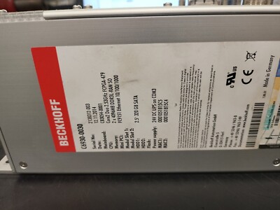 Beckhoff C6930-0030 Control Cabinet Industrial PC | eBay