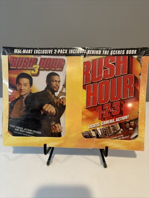 Rush Hour 3 (Rush Hour 1-2-3 Behind The Scenes Book) New DVD Sealed | eBay