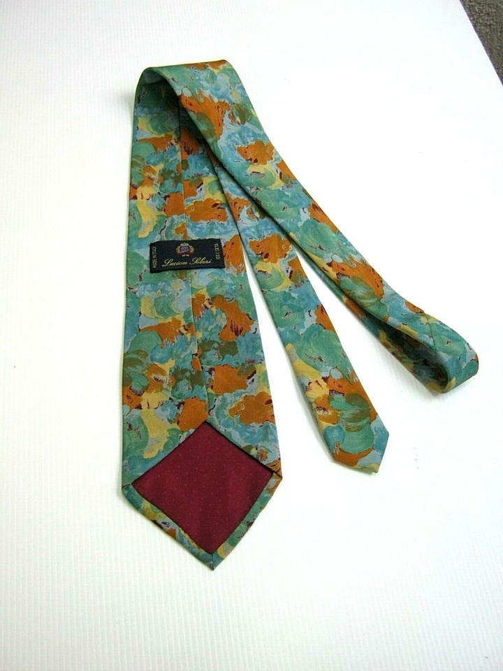 Lucien Solari New 100% Silk Made In Italy Original | eBay Australia