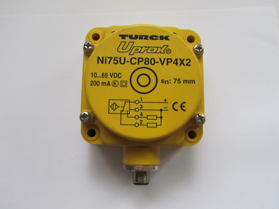 TURCK UPROX Ni75U-CP80-VP4X2 P/N 1540800 INDUCTIVE PROXIMITY SENSOR ...