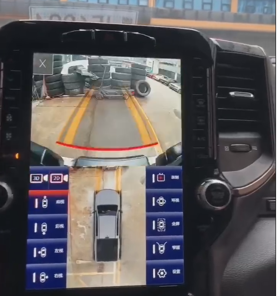 2019y~ Dodge RAM 1500 pickup Surround View Camera 360° System DVR ...