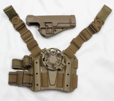 Quick Disconnect RH Blackhawk Serpa Holster Beretta 92/96 Drop Leg ...