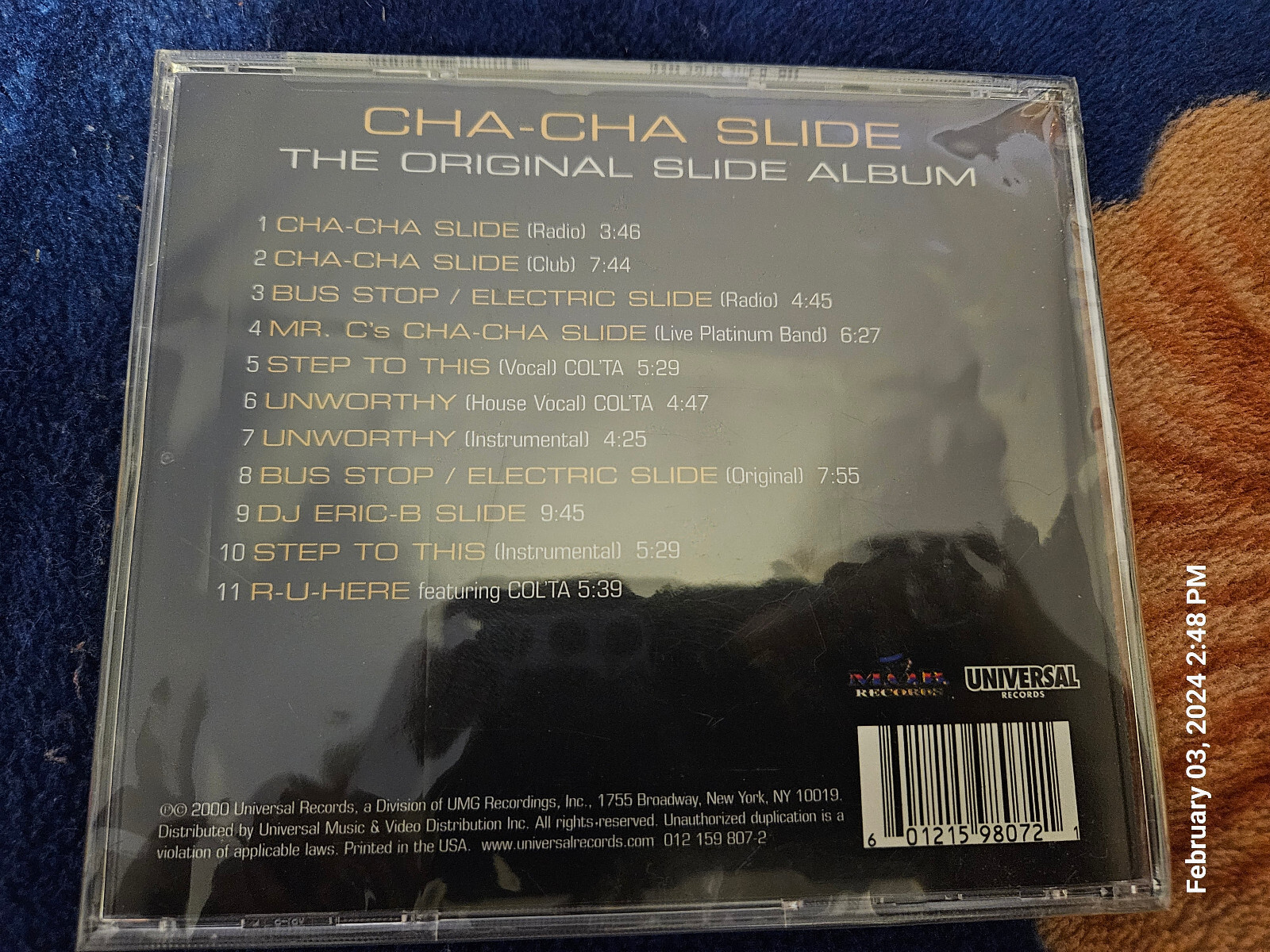 The Cha-Cha Slide by Casper Mr. C the Slide Man (CD, 2000) for sale ...