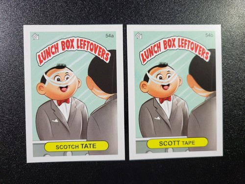 Paul Reubens Pee Wee Herman Lunch Box Leftovers Garbage Pail Kids Spoof ...