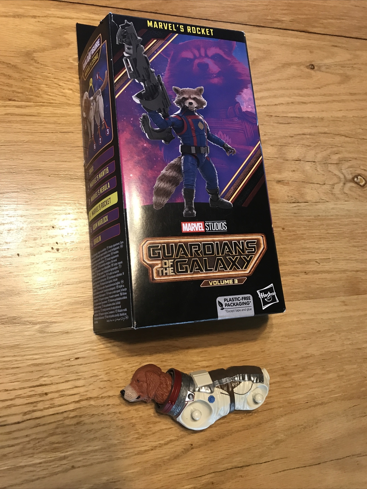 Marvel Guardians of the Galaxy Legends Series Rocket Action Figure ...