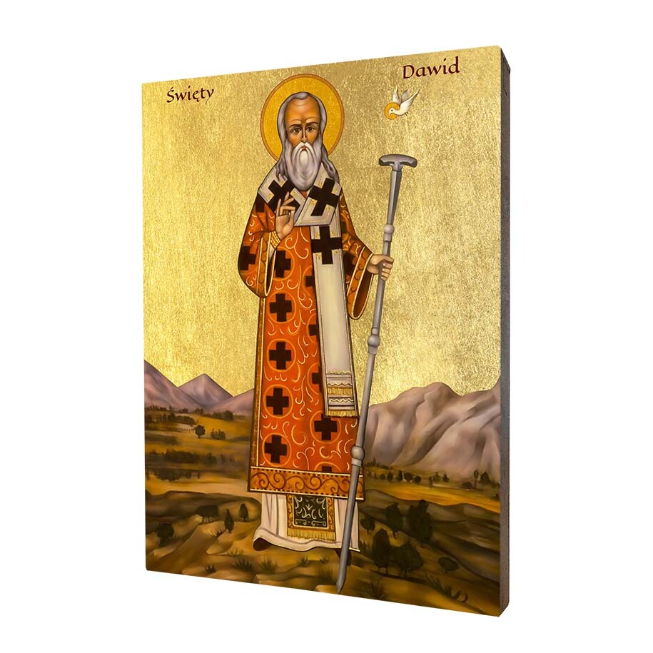 Saint David of Wales Icon | eBay