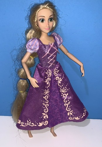 Disney Store Tangled Rapunzel Doll Long Hair Dress Barbie Size ...