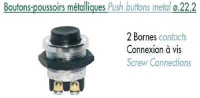 Metal Push Button Switch with Screw P1020 Pallet Truck Stacker Cart | eBay