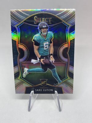 2020 Panini Select Football Jake Luton Rookie Concourse Silver Prizm ...
