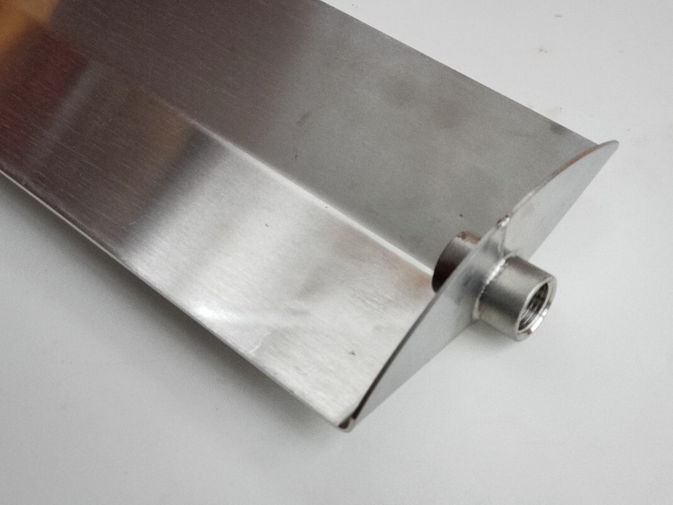 Stainless Steel Culvert shovel, For Cleaning Culvert Pipe 8" diameter ...