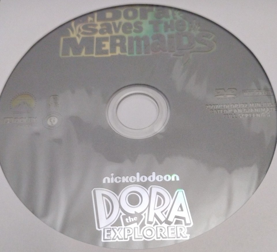 Dora Saves the Mermaids (DVD disc only, 2007) Dora the Explorer ...