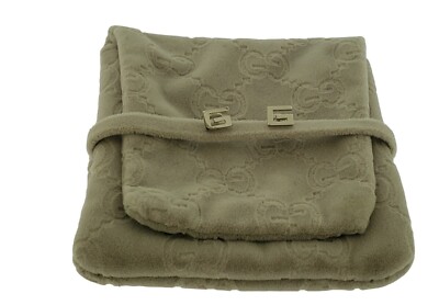 GUCCI 18K White Gold Push Backs with Small Pouch | eBay