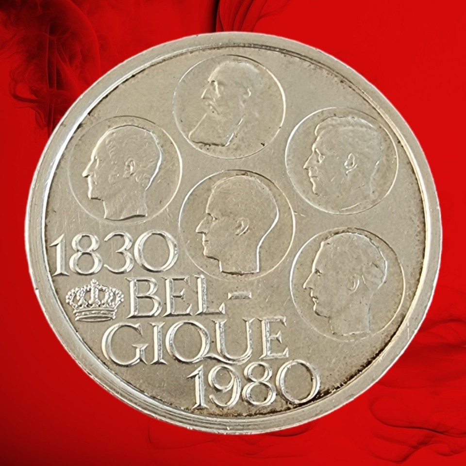 BELGIEN 500 FRANCS 1980 SILVER COIN | eBay