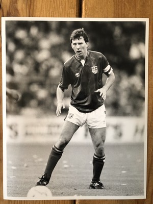 Bryan Robson England 10x8 Original Press Photo. Man United. West Brom ...
