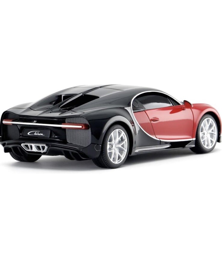RASTAR Bugatti Toy Car 1/24 Scale Bugatti Chiron RC Model Car Red | eBay