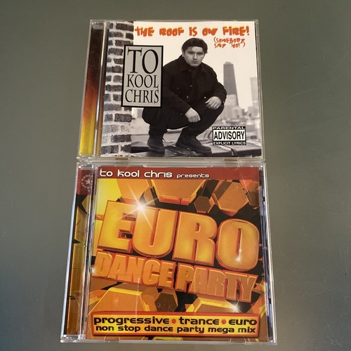 To Kool Chris 2 💿 LOT: The Roof Is On Fire, 8 Track Maxi & Euro Dance ...