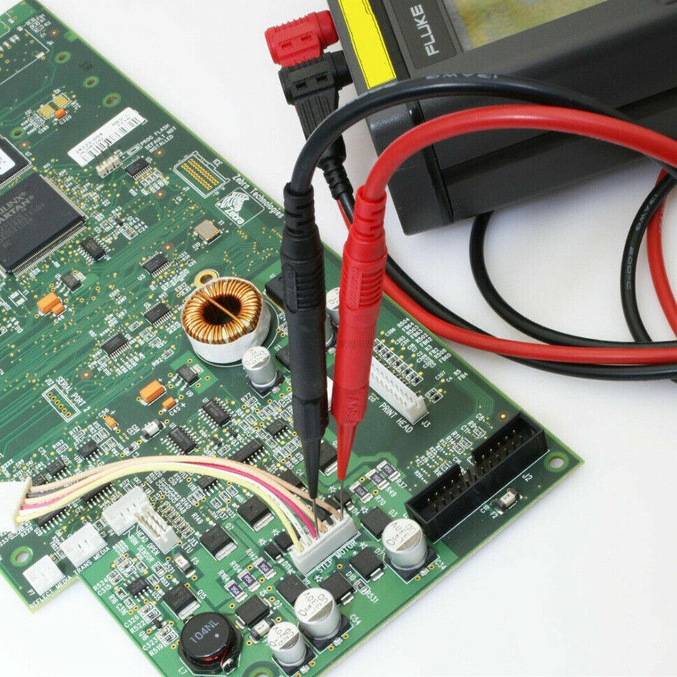 10PCS Multimeter Test Lead Back Probes Sharp Needle Micro Pin For ...